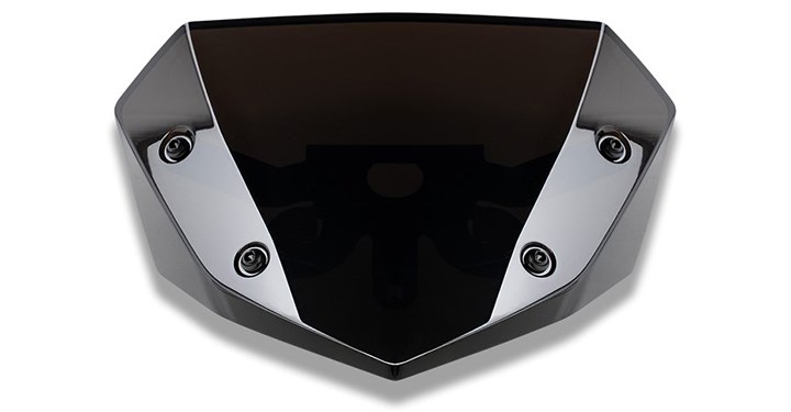 Windshields - Meter Cover, Large/Smoke