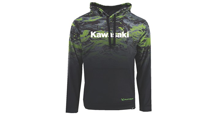 Kawasaki Dropshot Pullover Hoody detail photo 1