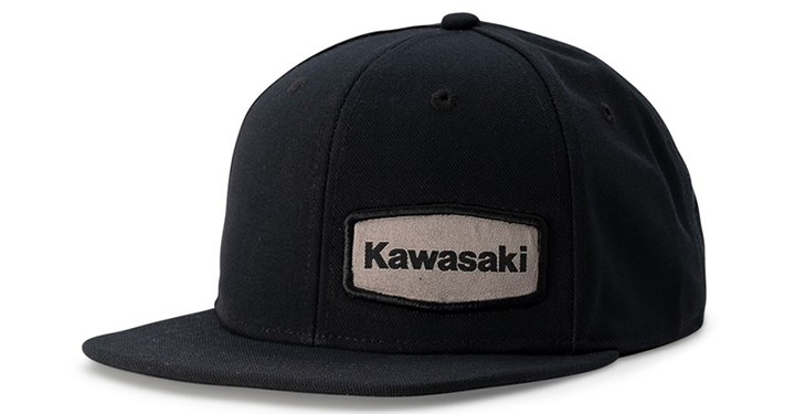 Kawasaki Flat Bill Patch Cap detail photo 1