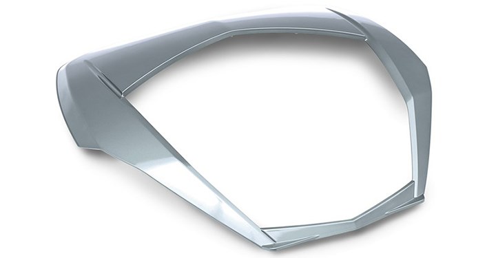 Bags, Luggage - Kqr 47 Litre Top Case Trim, Metallic Graphite Gray