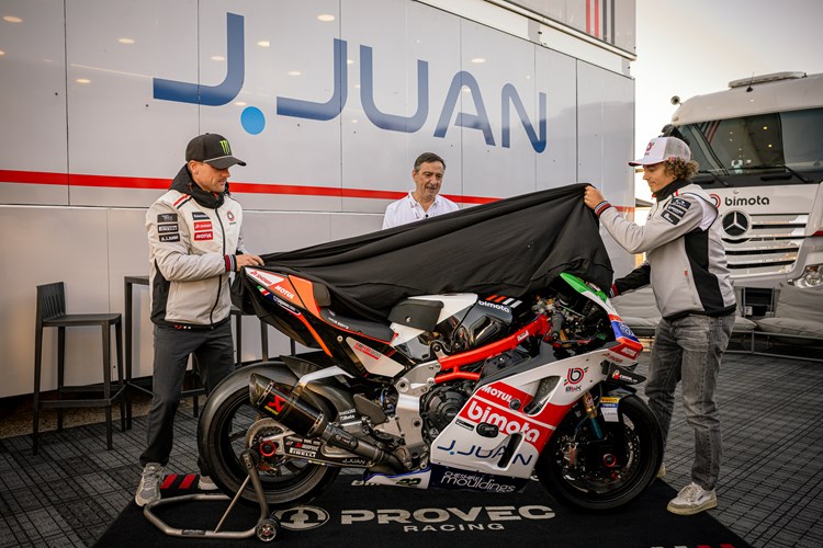 J.JUAN unveils new corporate identity in World Superbike Championship ...